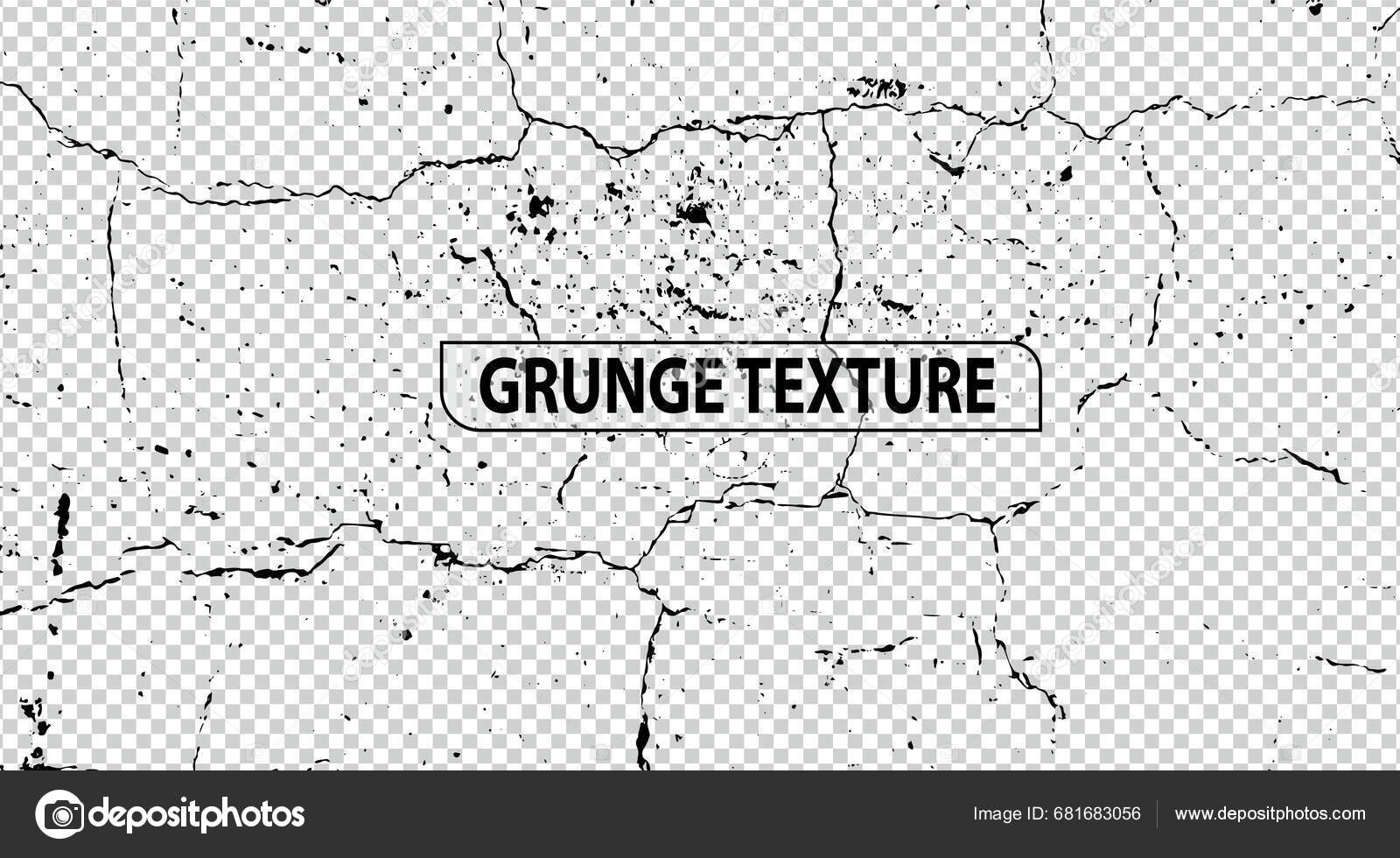 Grunge Texture Grungy Effect Dirty Black White Half Tone Rough Stock ...