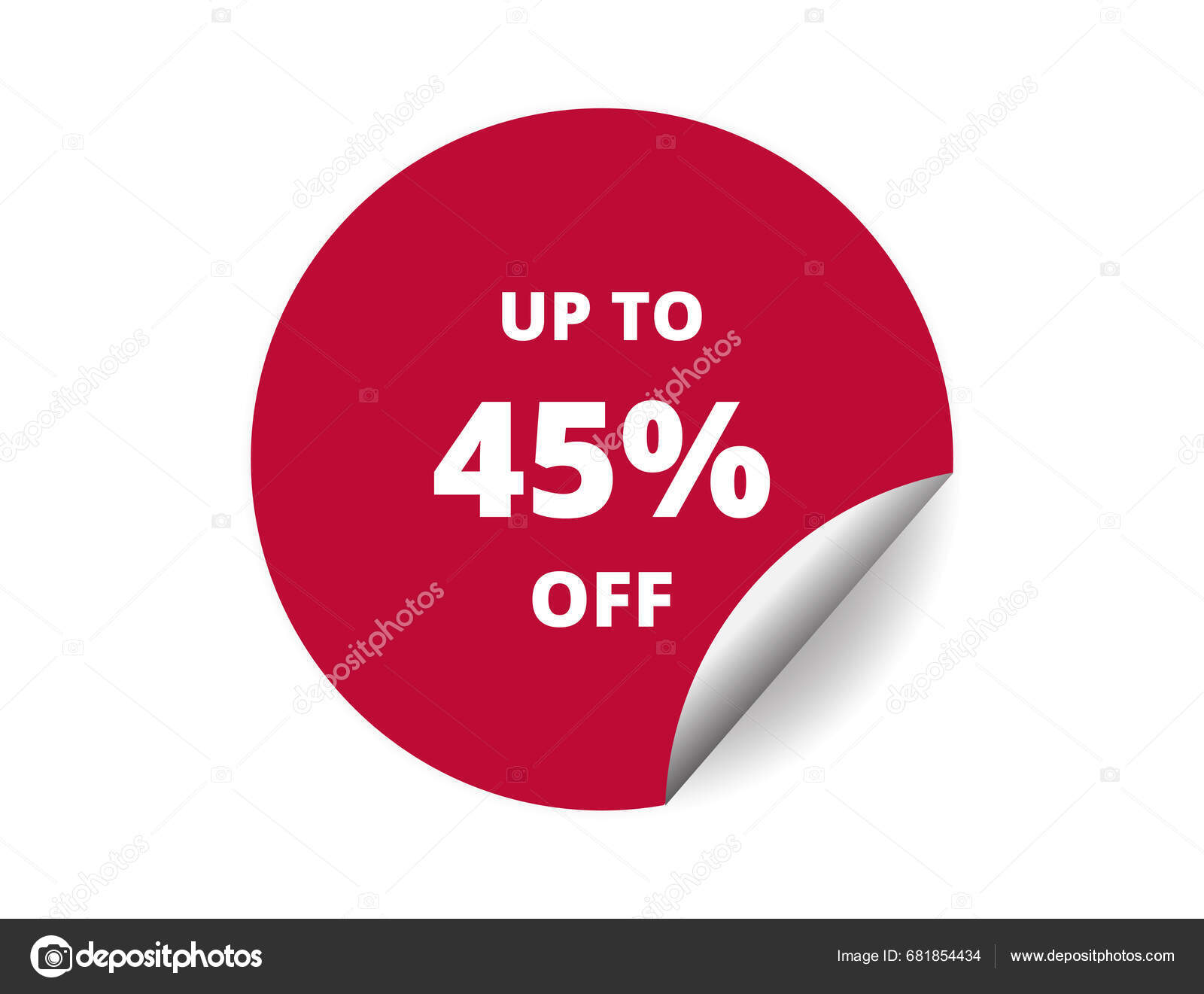 Sticker Sign Circle Sticker Banner Badge Symbol Vector Illustration ...