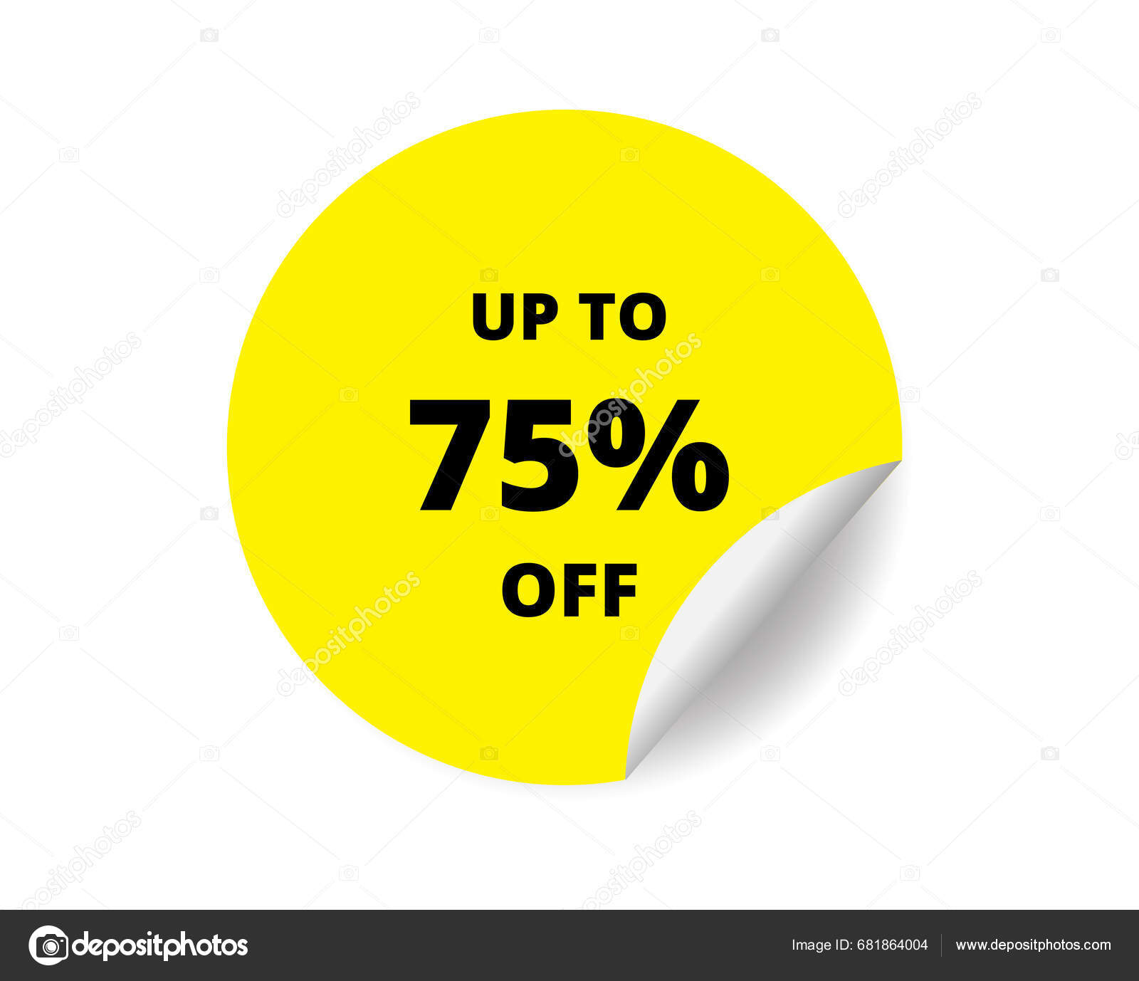 Sticker Sign Circle Sticker Banner Badge Symbol Vector Illustration ...