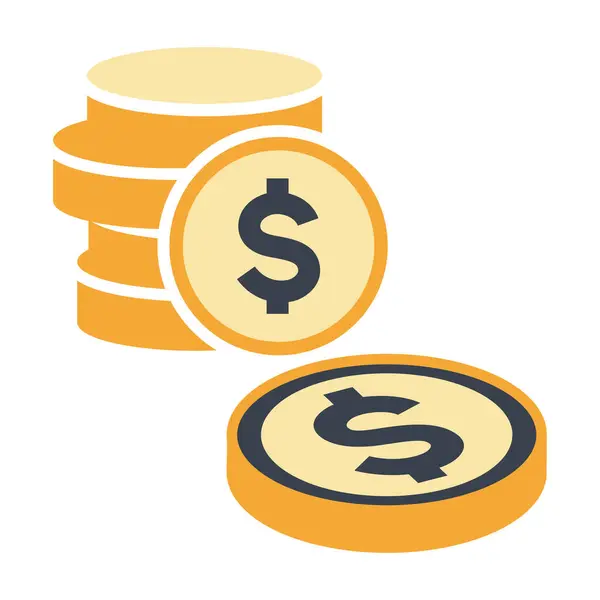 Money coins Vector Images | Depositphotos