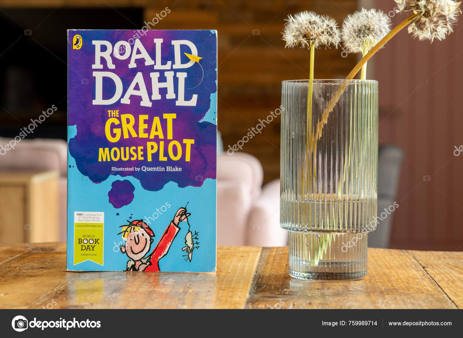 Devon Great Mouse Plot Roald Dahl Practical Joke Goes Wrong — Stock ...