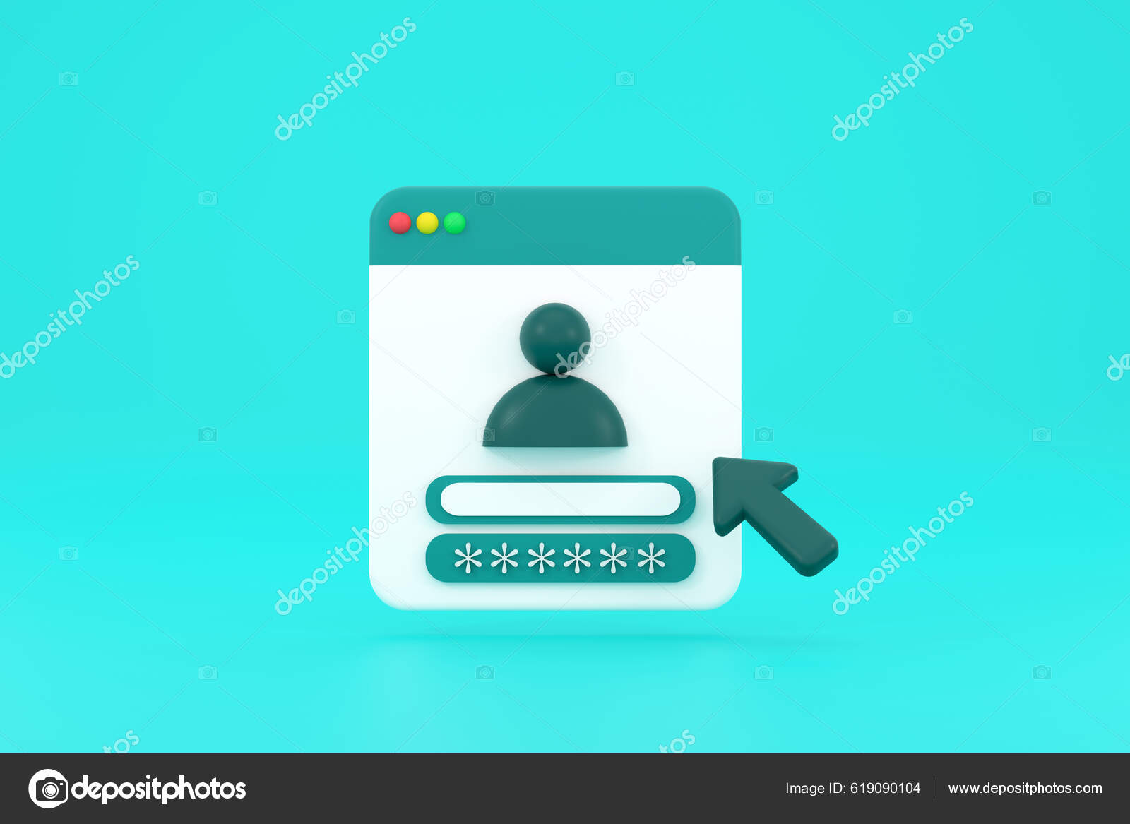 Login Screen Operating System User Stock Photo by ©Ekachailo 619090104