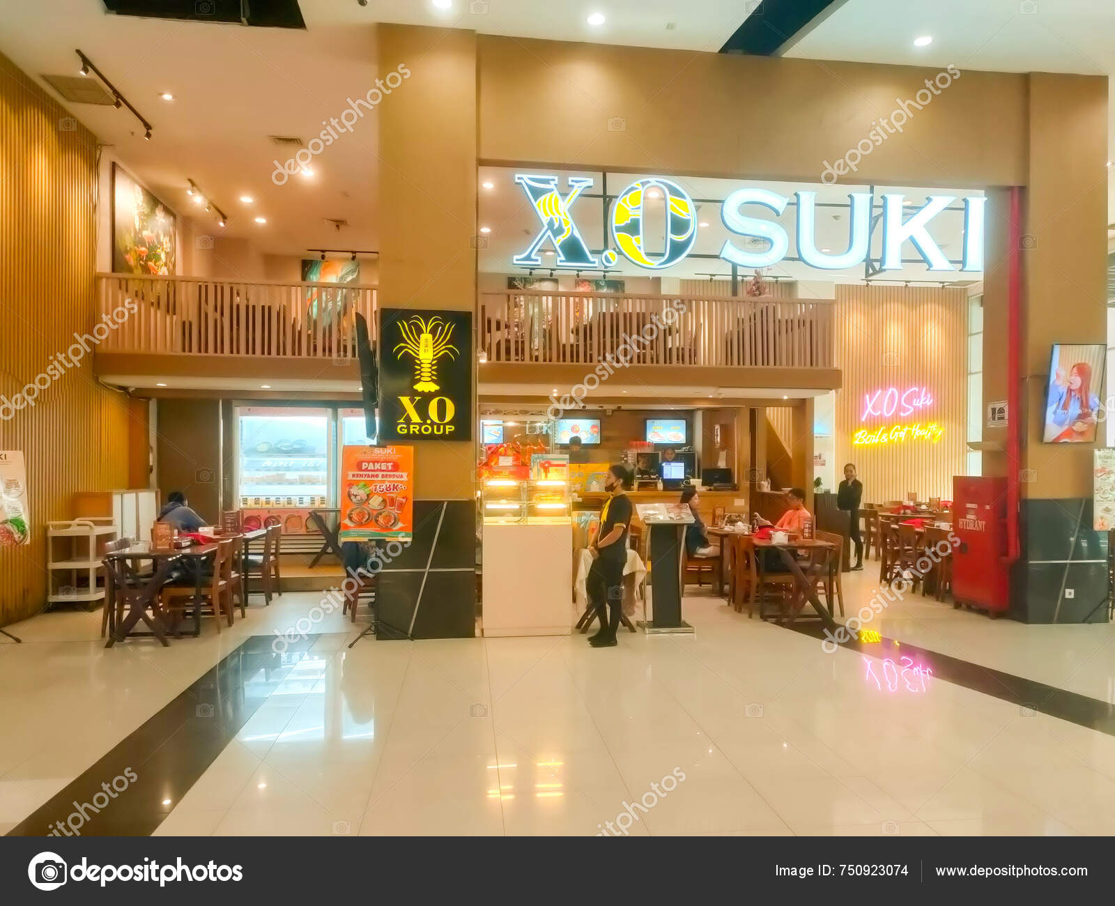 Surabaya Indonesia September 2024 Front View Suki Restaurant Elegant ...
