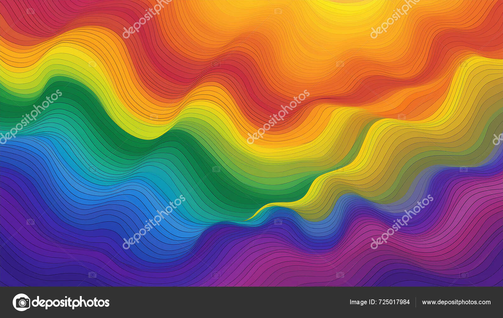 Abstract Rainbow Background Pride — Stock Photo © Bvbflo #725017984