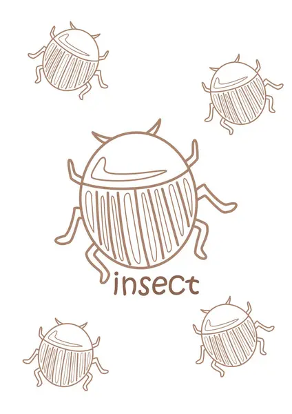 Alphabet Lobster Vocabulary School Lesson Cartoon Illustration Vector ...