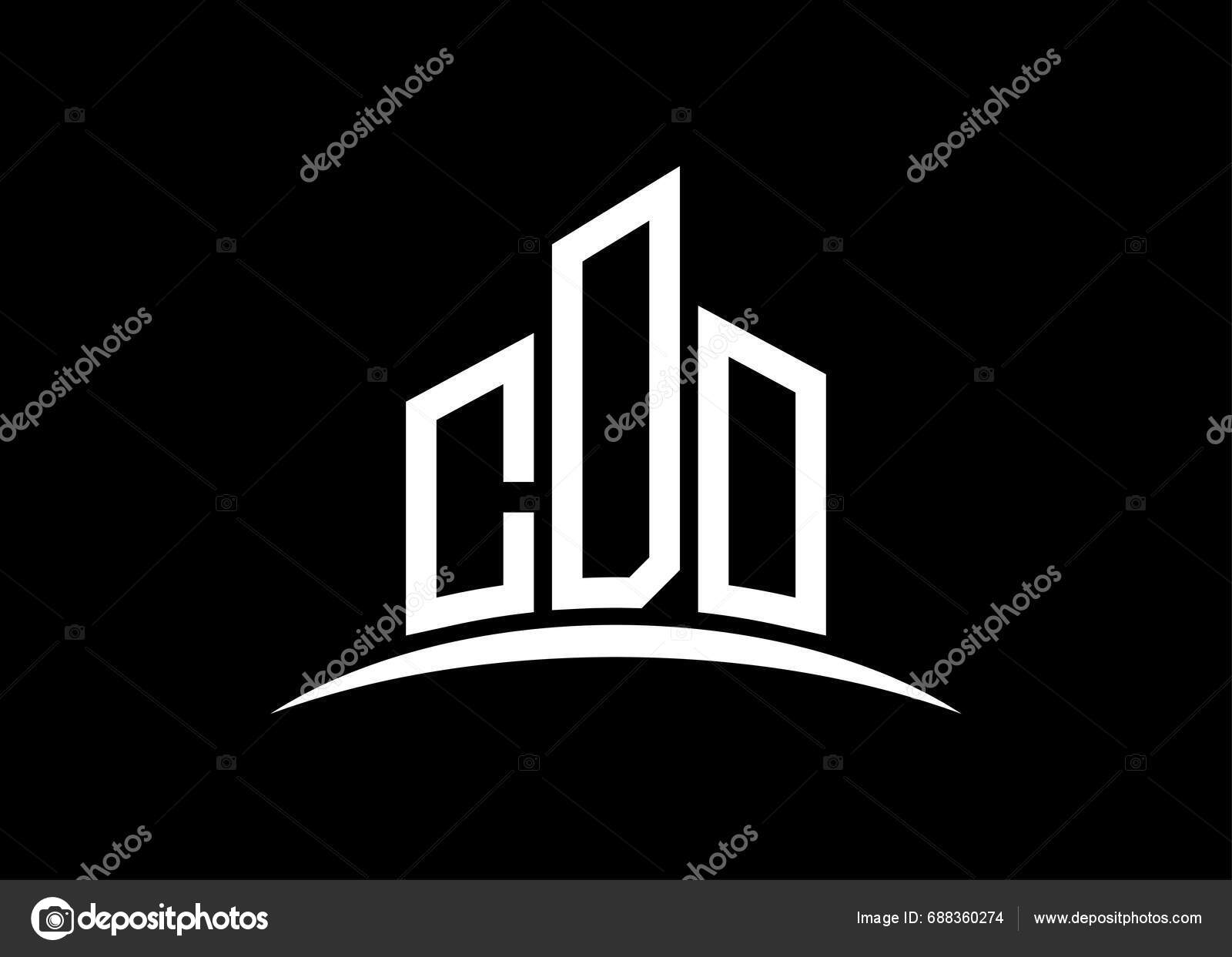Letter Cdo Building Vector Monogram Logo Design Template Building Shape ...