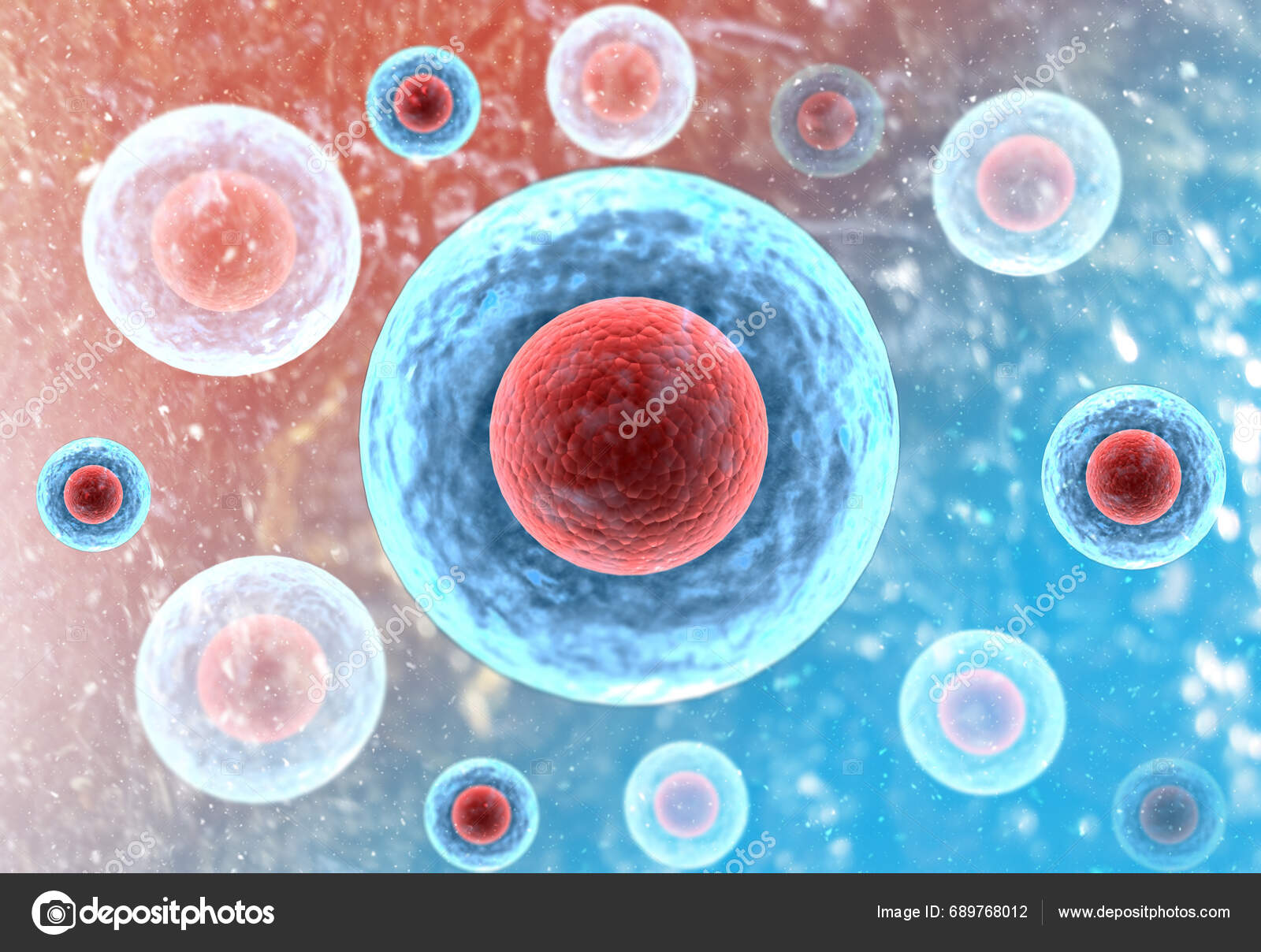 Human Cells Science Background Render — Stock Photo © exploderasi ...