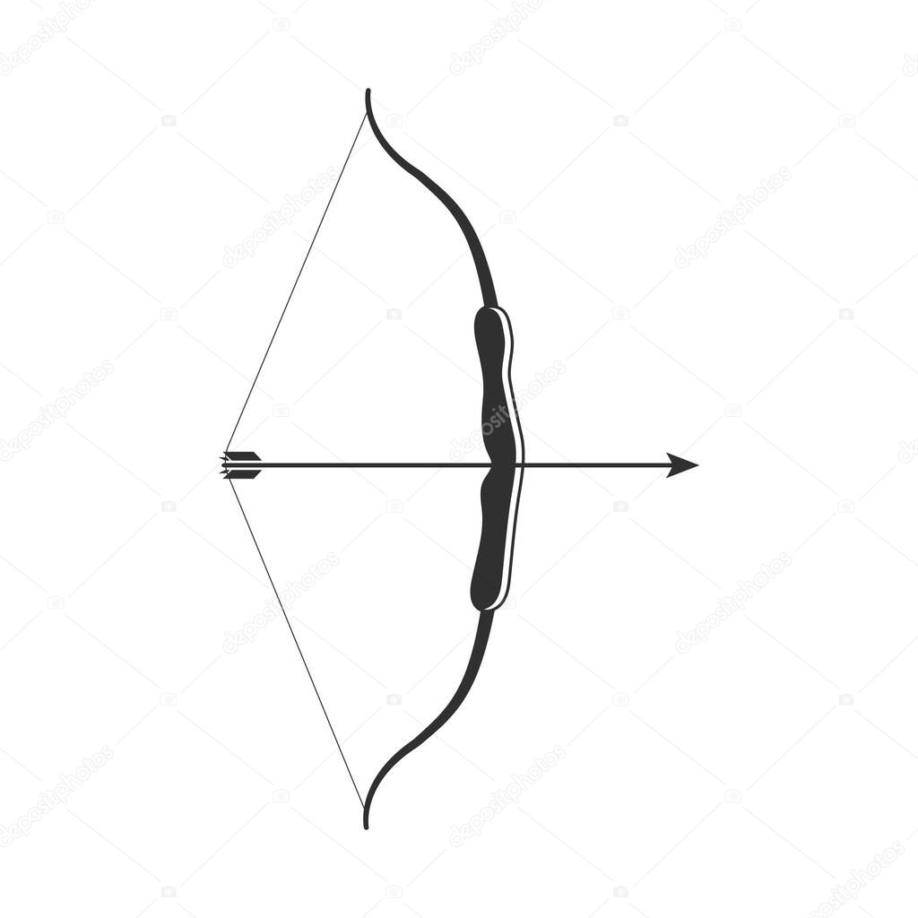 Ilustración de vectores de tiro con arco, Conjunto de vectores de tiro ...