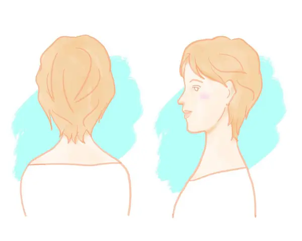 Hair outline Stock Photos, Royalty Free Hair outline Images | Depositphotos