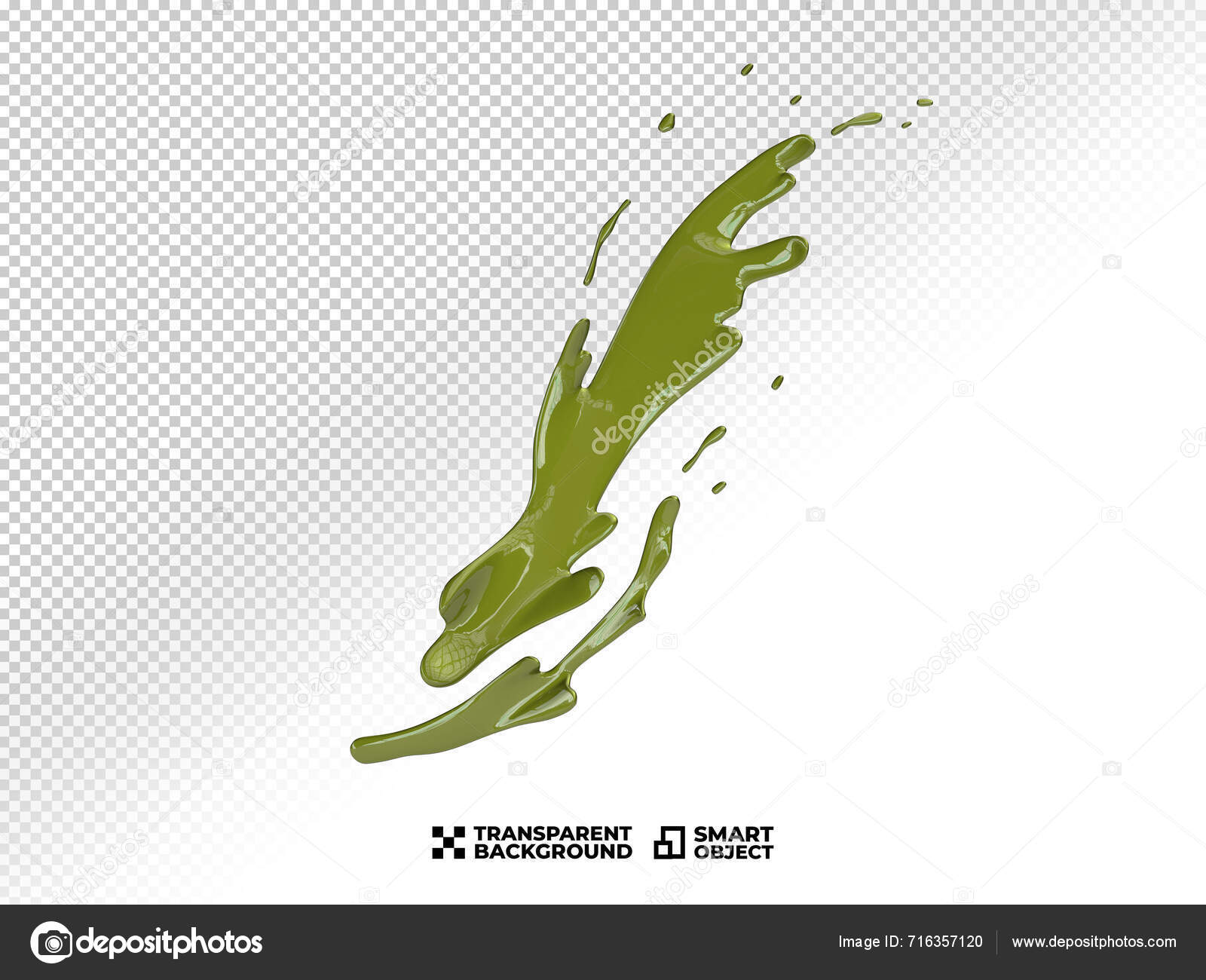 Matcha Green Tea Liquid Splash Texture Matte Green Paint Splatter Stock ...