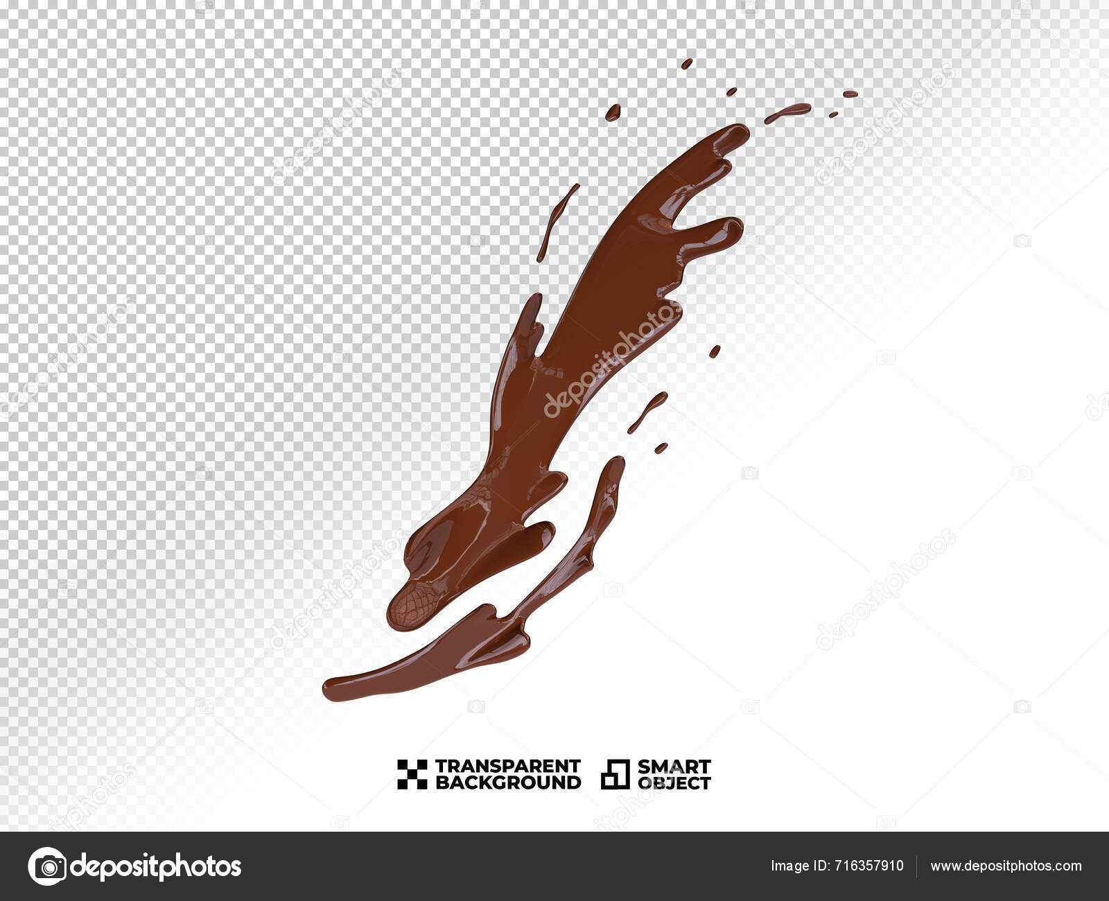 Splash Chocolate Splash Coffee Transparent Background Eps Milk Coffee ...