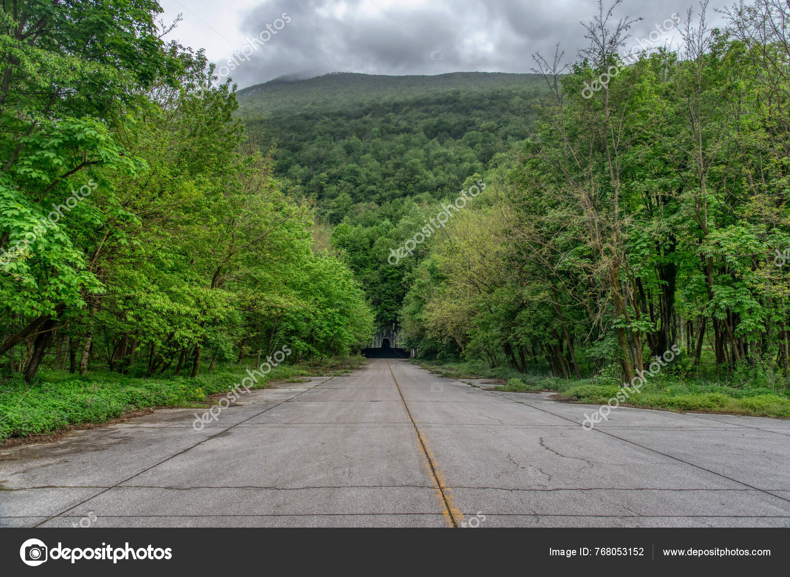 Ruins Underground Airbase Zeljava Bihac Runway Former Military Airfield ...