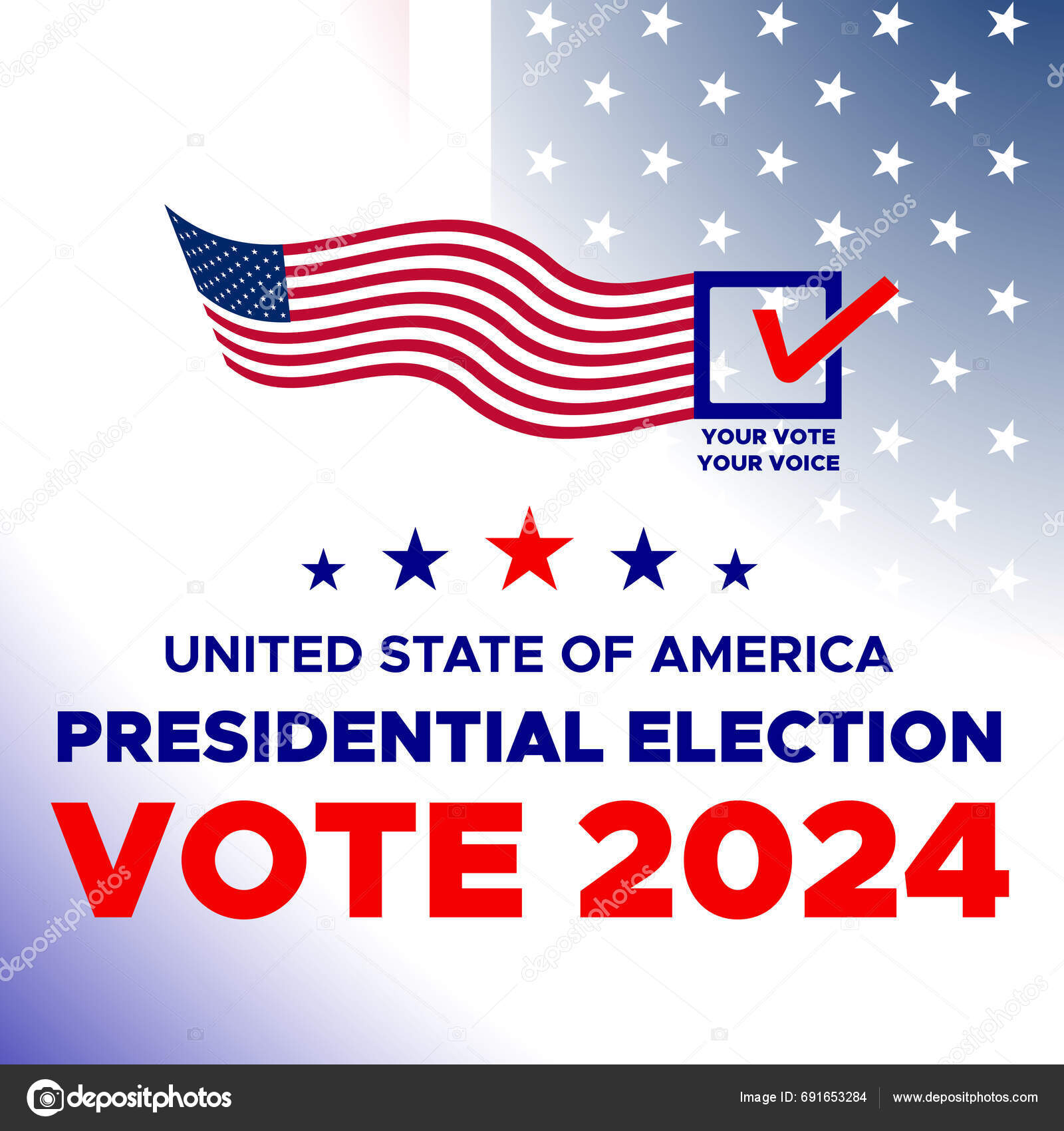 Vote 2024 Presidential Election Day United States Election 2024 Usa ...