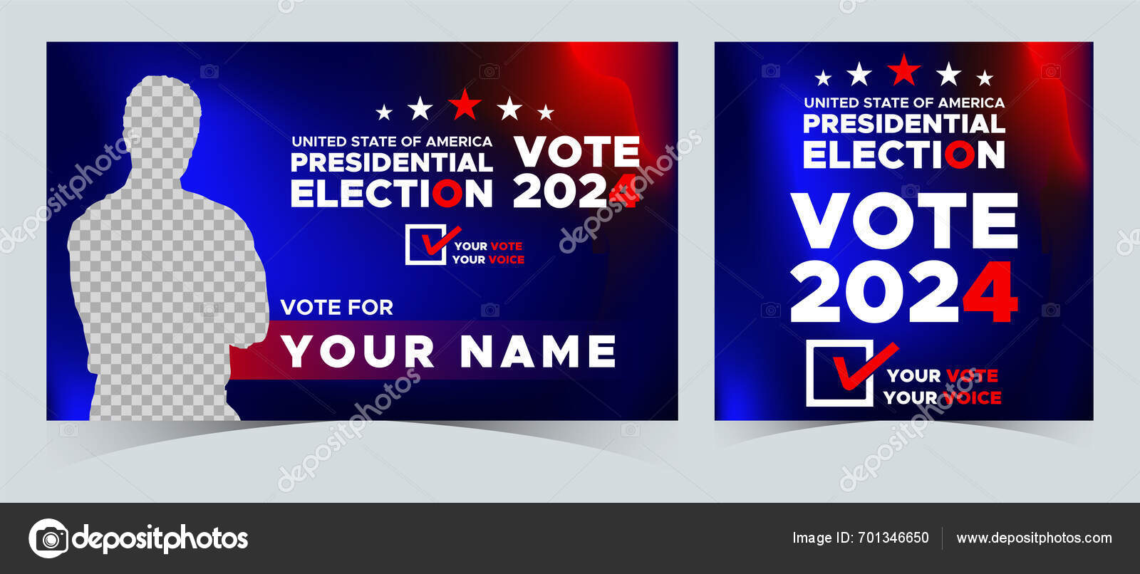 Set Vote 2024 Presidential Election Day United States Election 2024 ...