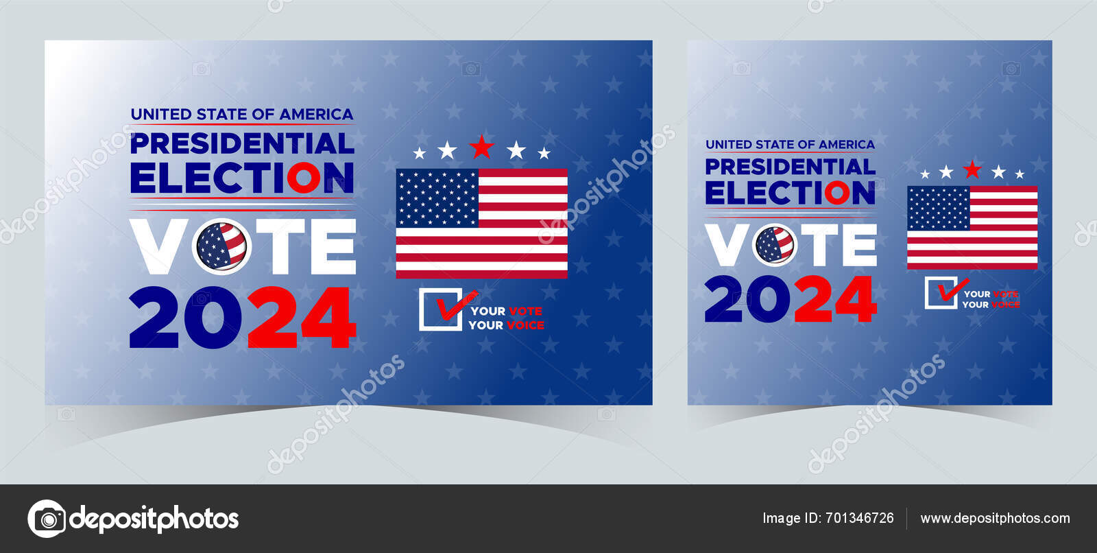 Set Vote 2024 Presidential Election Day United States Election 2024 ...