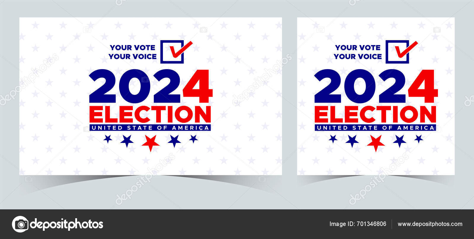 Set Vote 2024 Presidential Election Day United States Election 2024 ...