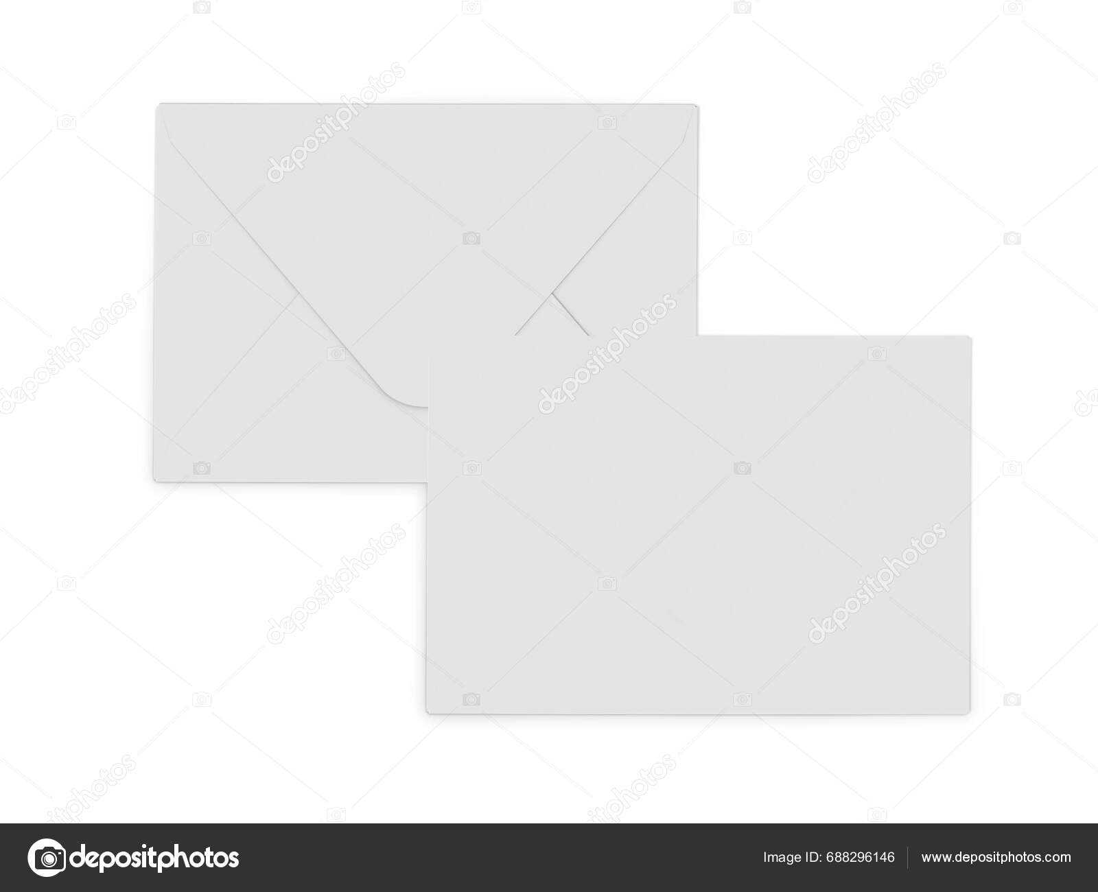 Envelope White Background — Stock Photo © EstudioCog #688296146