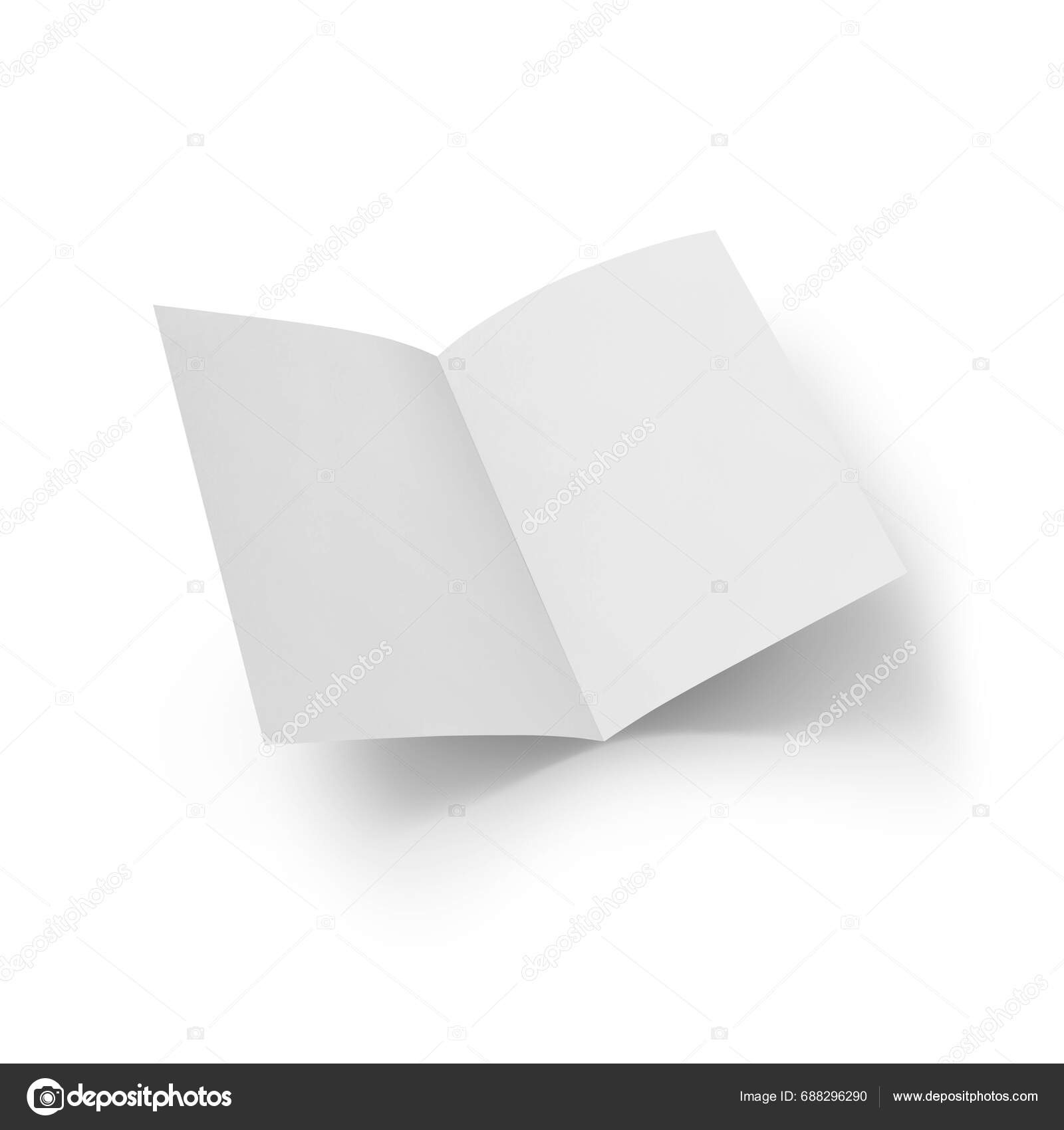 Brochure White Background — Stock Photo © EstudioCog #688296290