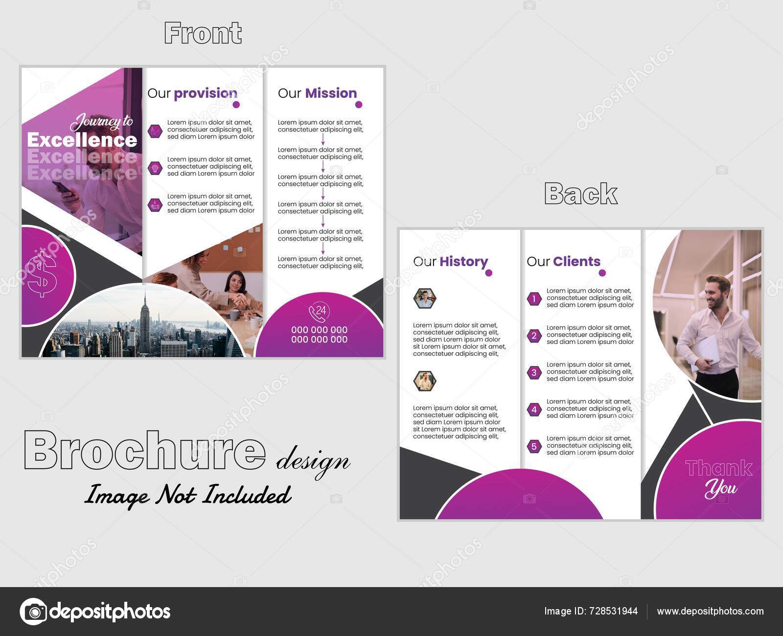 Eye Catching Brochure Design Featuring Clean Layout Vivid Imagery ...