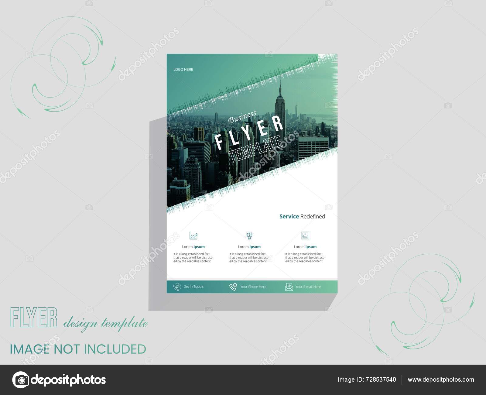 Dynamic Flyer Design Grabs Attention Vibrant Visuals Concise Text ...