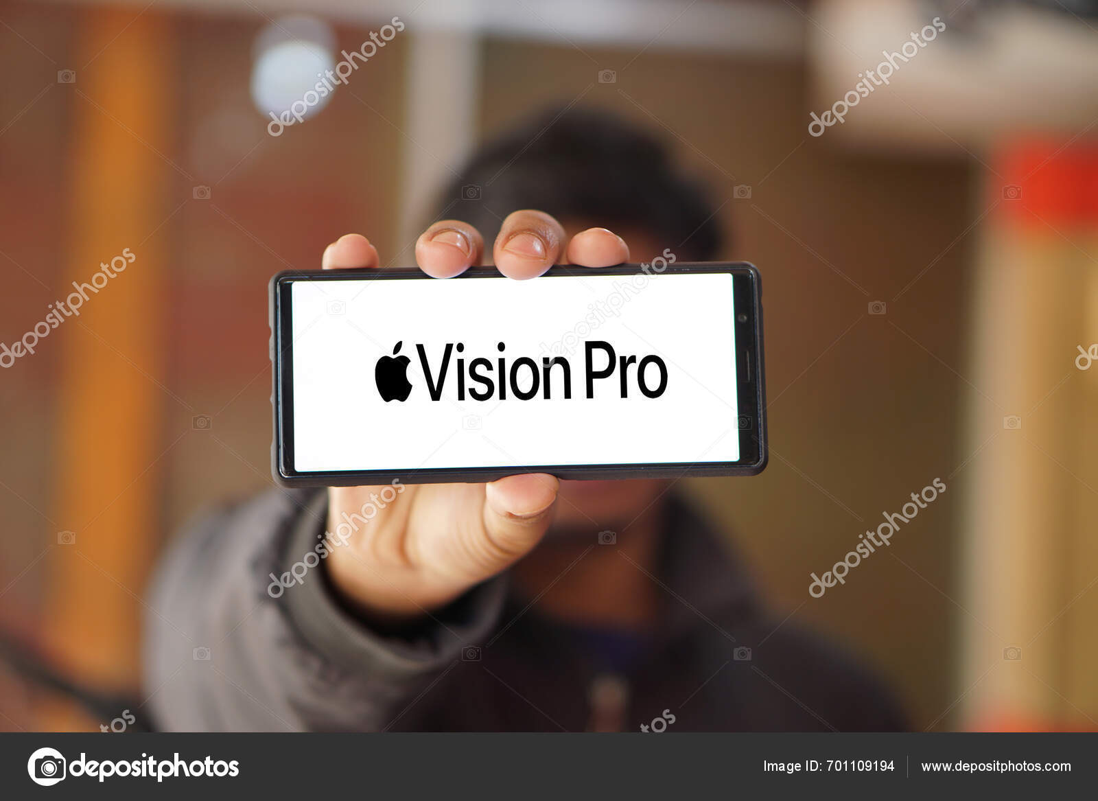 Apple Vision Pro Apple Smartphone Dhaka Bangladesh February 2024 — Stock Editorial Photo ...