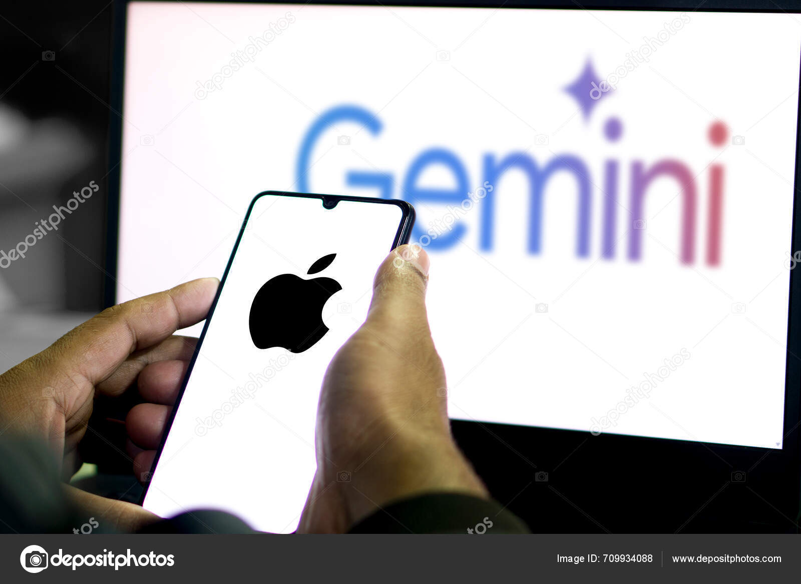 Google Gemini Logo Apple Dhaka Bangladesh March 2024 — Stock Editorial Photo © MamunSheikh ...