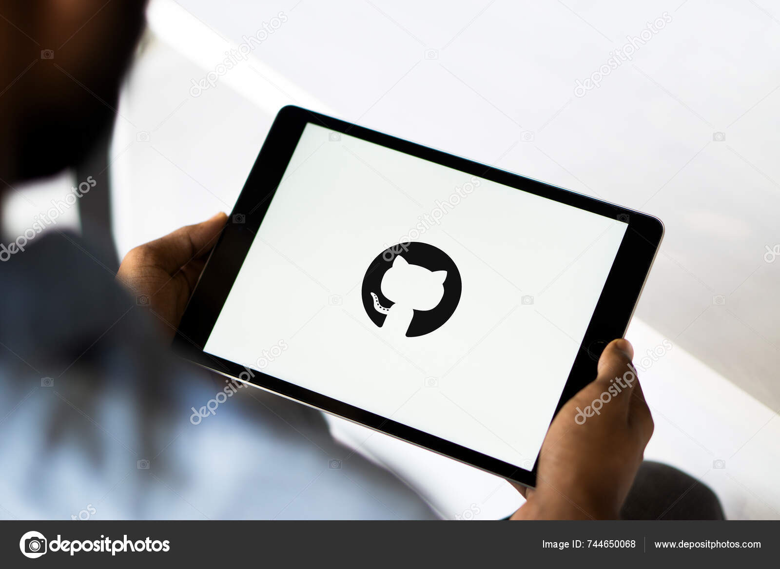 Github Logo Displayed Smartphone Dhaka Bangladesh Sep 2024 — Stock Editorial Photo © MamunSheikh ...