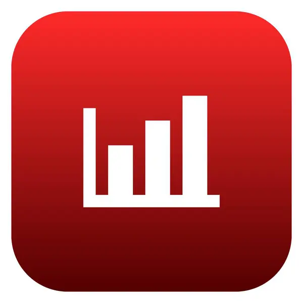 Graph Data Chart Icon Square Background Stock Vector by ©Nuwirana 694046454