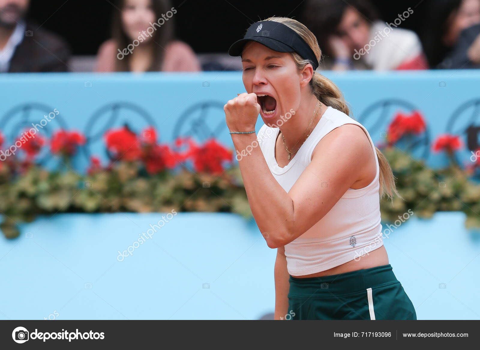 Danielle Collins Third 2024 Wta Tour Madrid Open Tournament Tennis ...