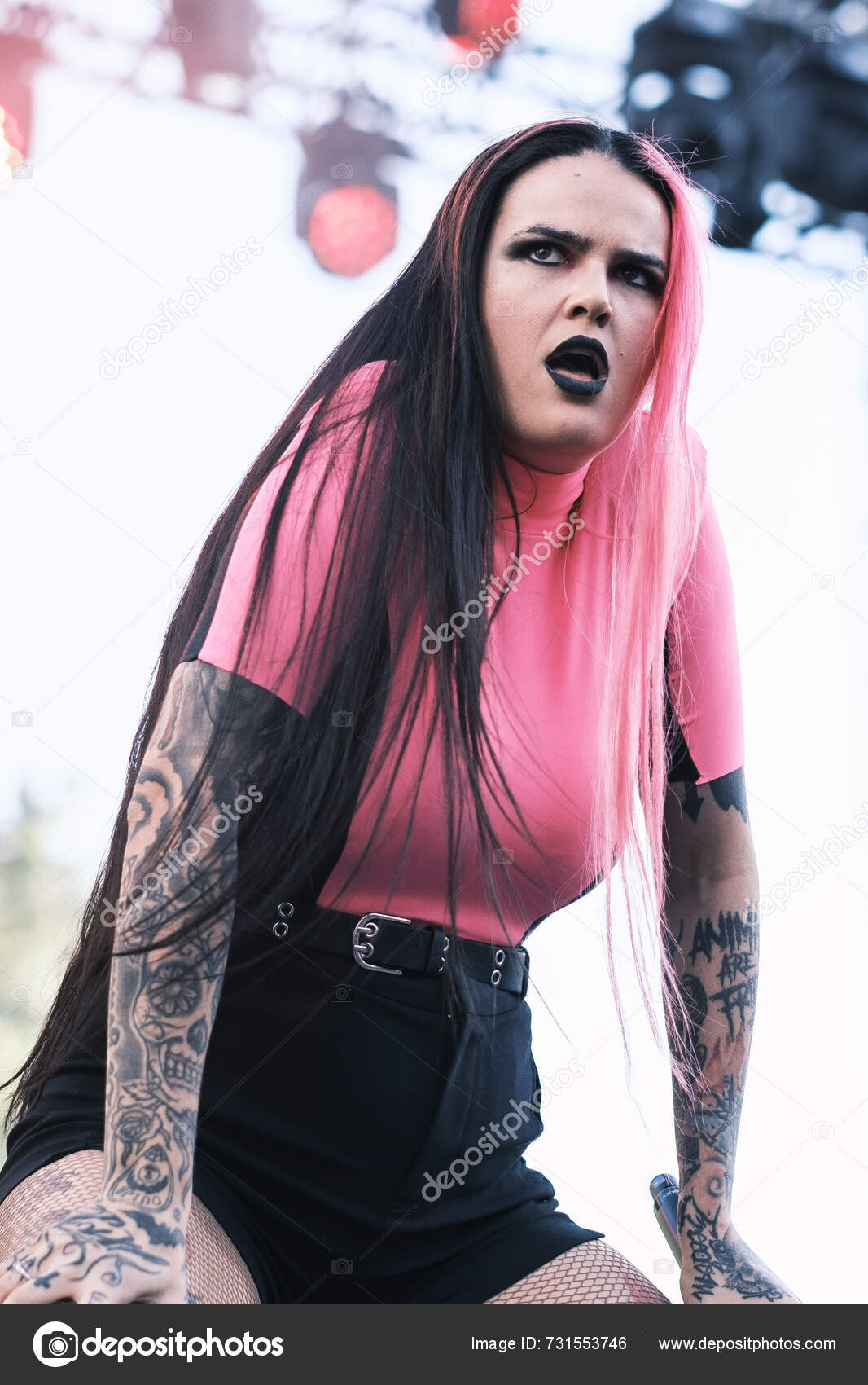 Kenzy Loevett Group Megara Performs Concert Mado Pride Festival Plaza ...