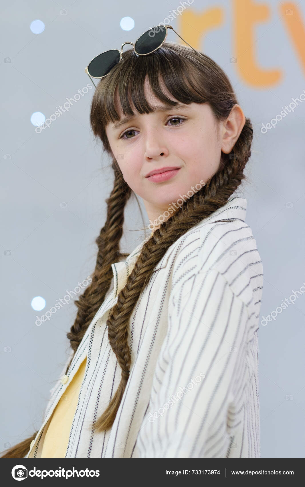 Chloe Delarosa Durante Presentación Del Representante España Junior ...