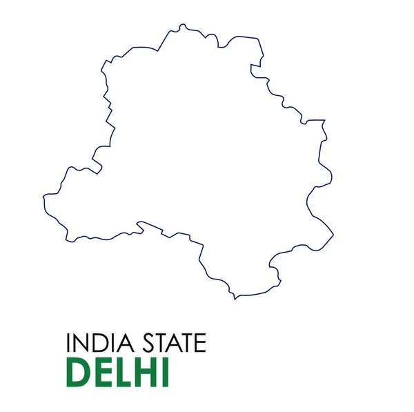 Delhi map Vector Images | Depositphotos