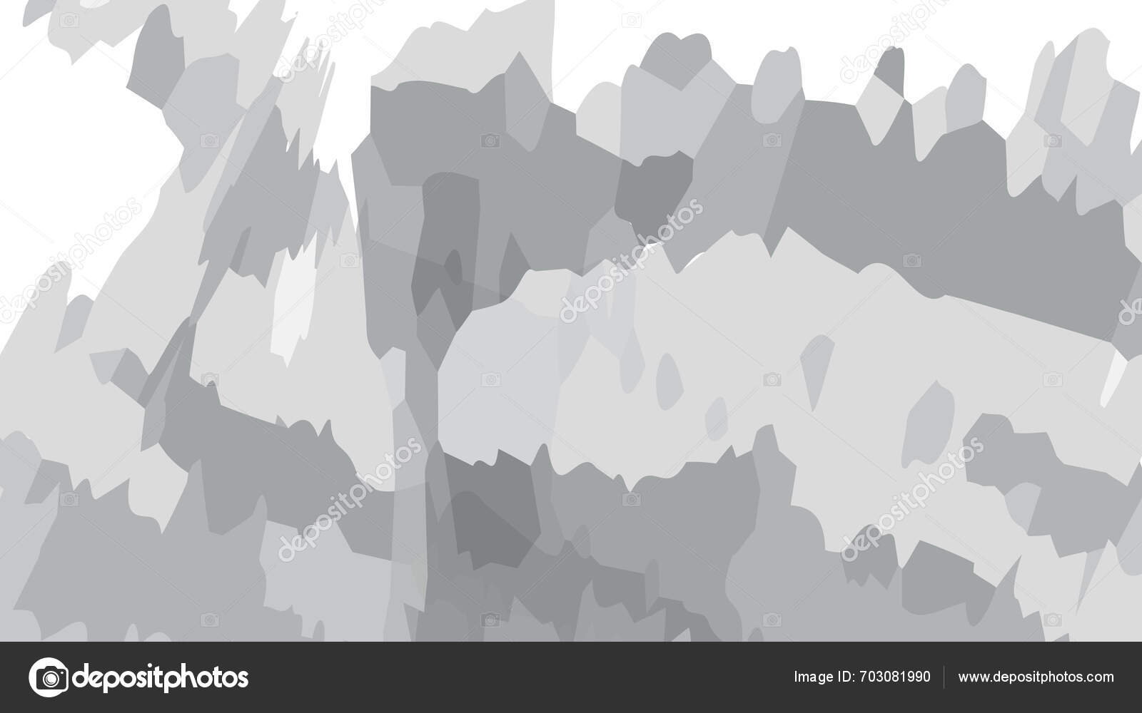 Gray Painting Art Abstract Background Vector Image Wallpaper Backdrop ...