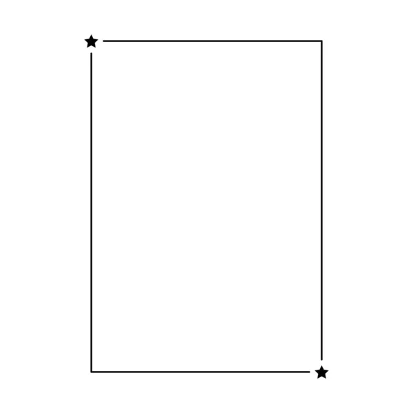 Frame Border Hand Drawn Rectangle Shape Icon Decorative Vintage Doodle ...