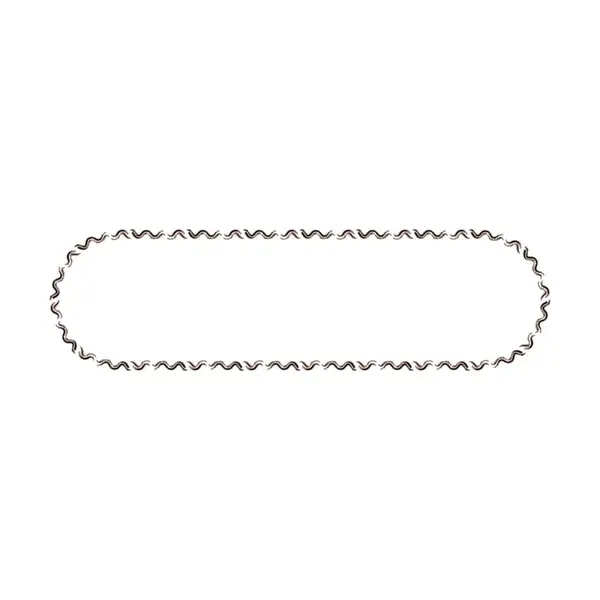 Grunge Frame Rectangle Wave Outline Elongated Texture Element Border ...