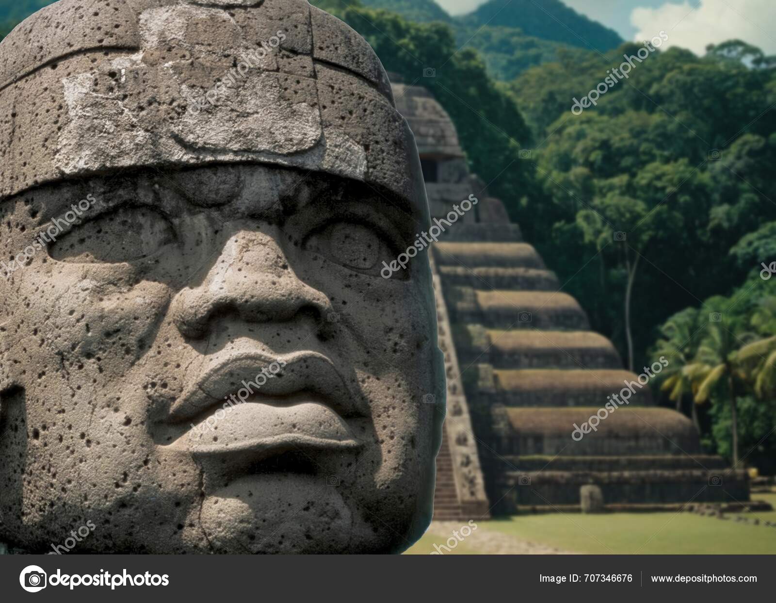 Colossal Head San Lorenzo Veracruz One Most Famous — Stock Editorial ...