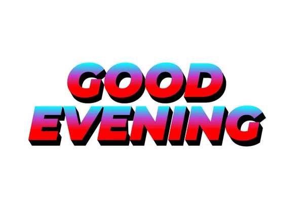 Good evening Vector Images | Depositphotos