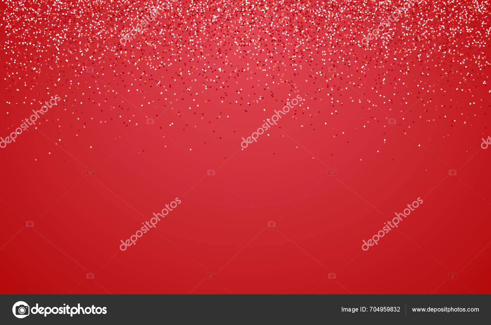 Image vectorielle Vecteur Réaliste Fond Rouge Paillettes Texture ...