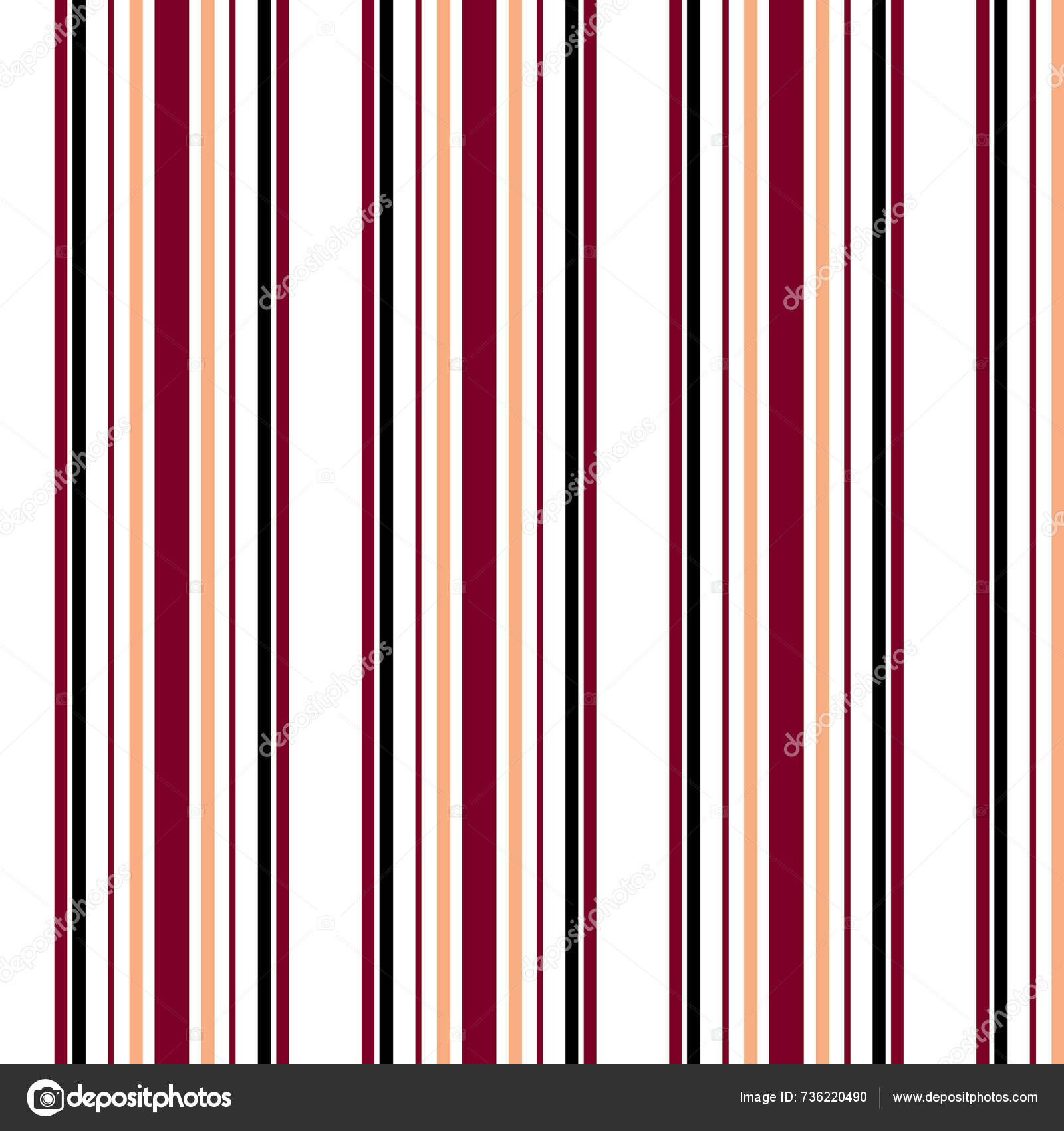 Seamless Strip Pattern Design Candy Chon Pattern Correct Thin Line ...