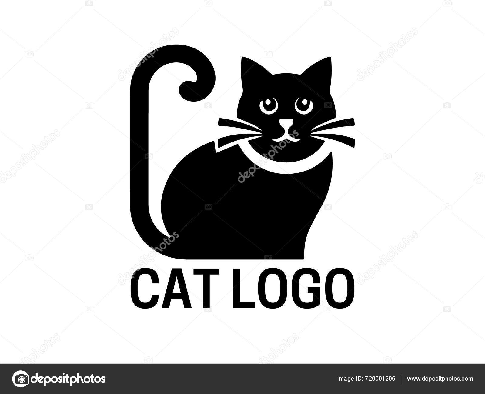 Cat Logo Design Template Stock Vector by ©Mamun360 720001206