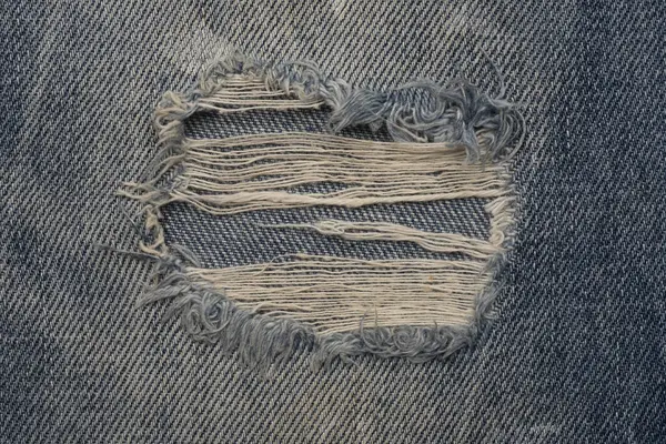 Ripped Denim Background