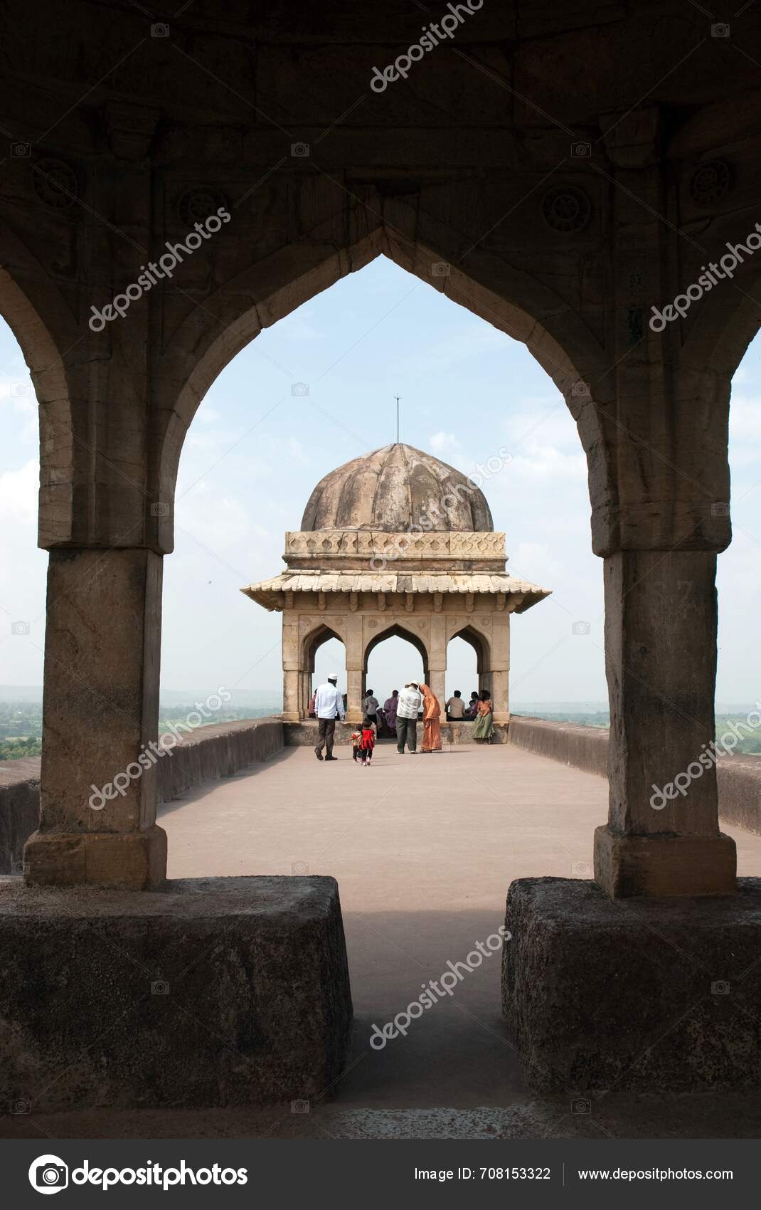 Rani Roopmati Palace Mandu Madhya Pradesh India Asia — Stock Editorial ...