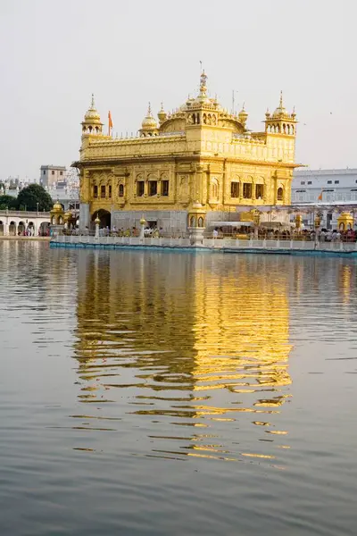Illuminated Golden Temple Also Known Harimandir Granth Sahib Sacred ...