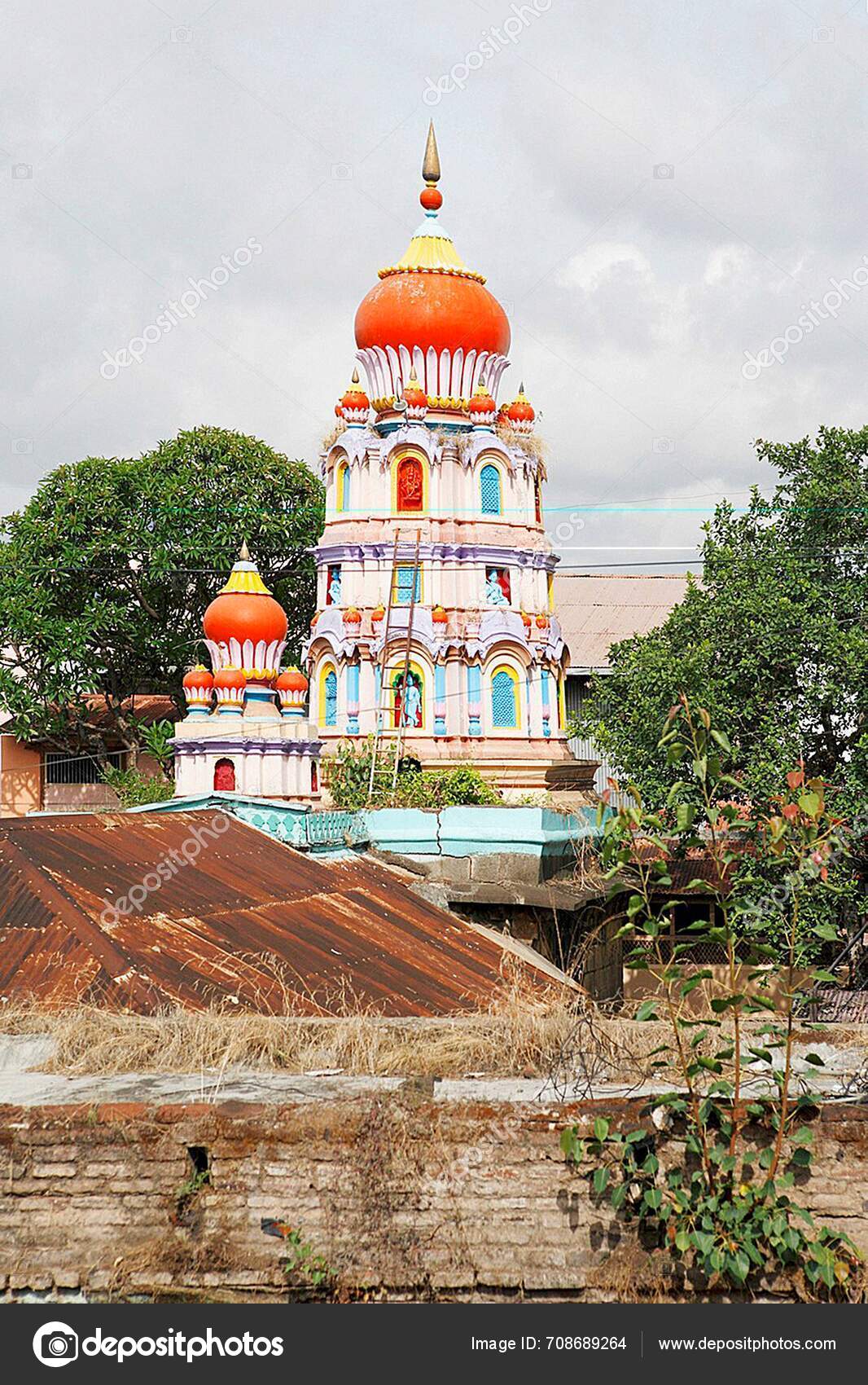 Heritage Old Temple Wai Maharashtra India — Stock Photo © xyz fotos ...