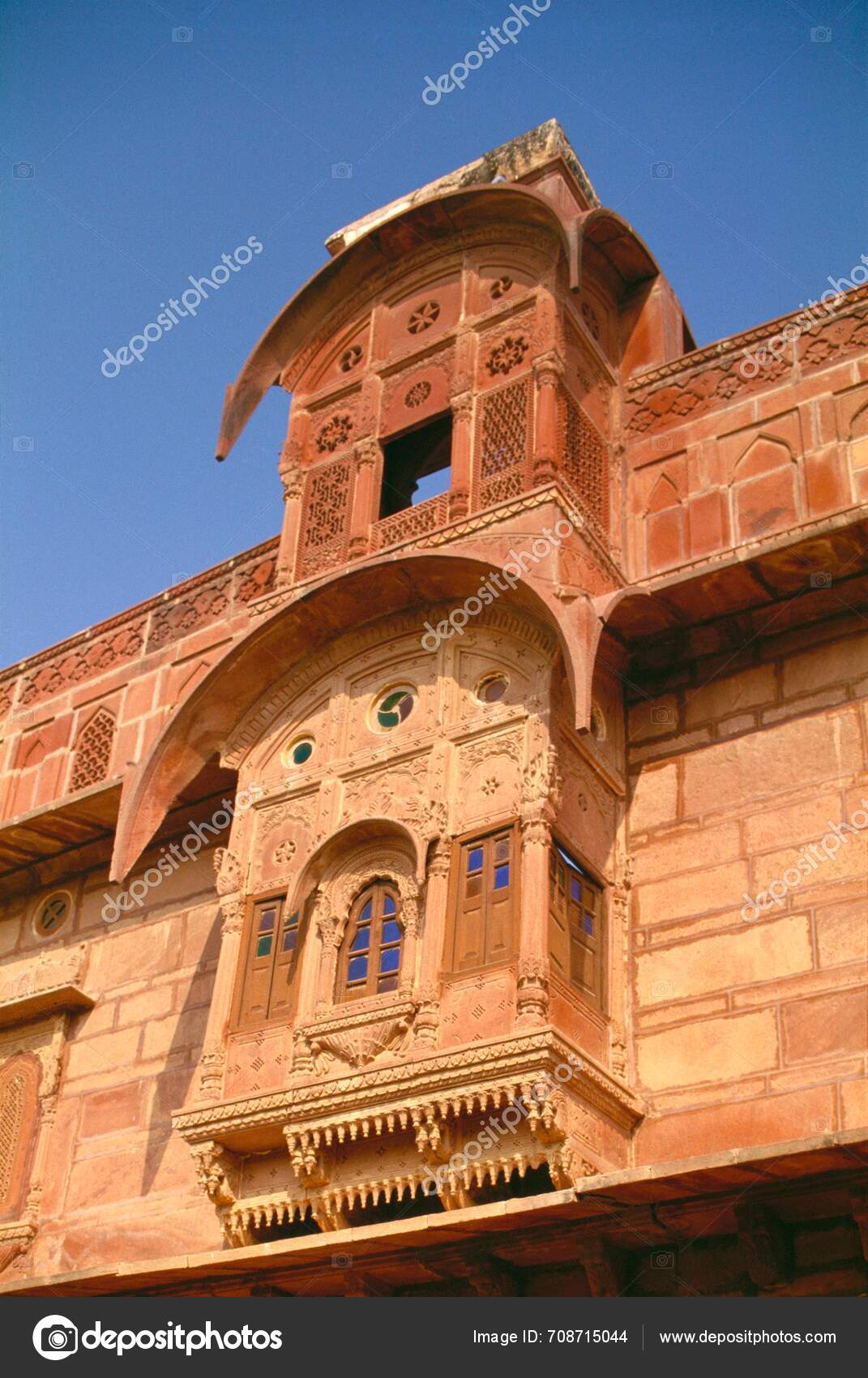 Pokhran Palace Pokhran Rajasthan India — Stock Photo © xyz fotos #708715044