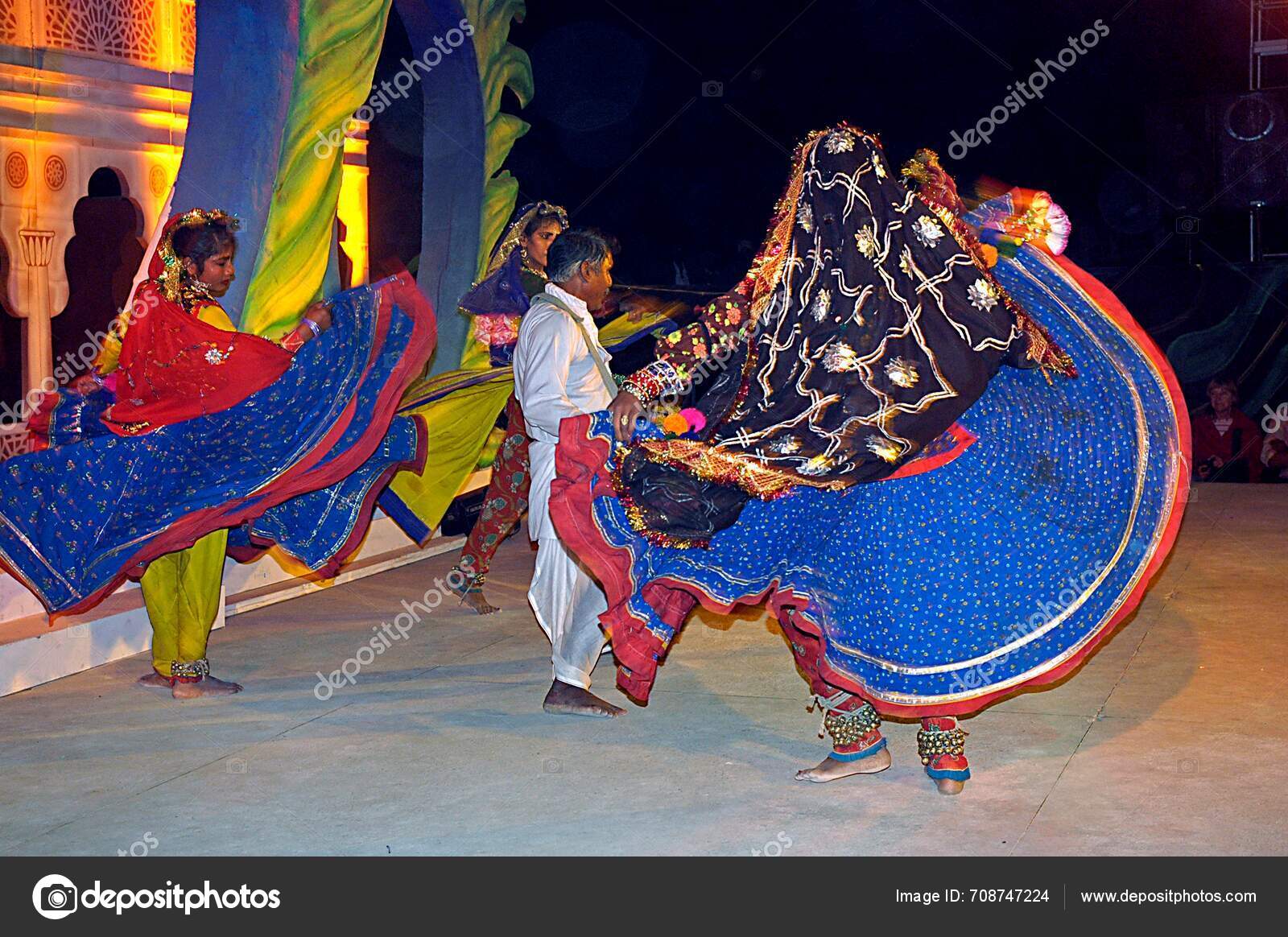 Folk Dance Snake Charmer Dance Pushkar Rajasthan India — Stock ...