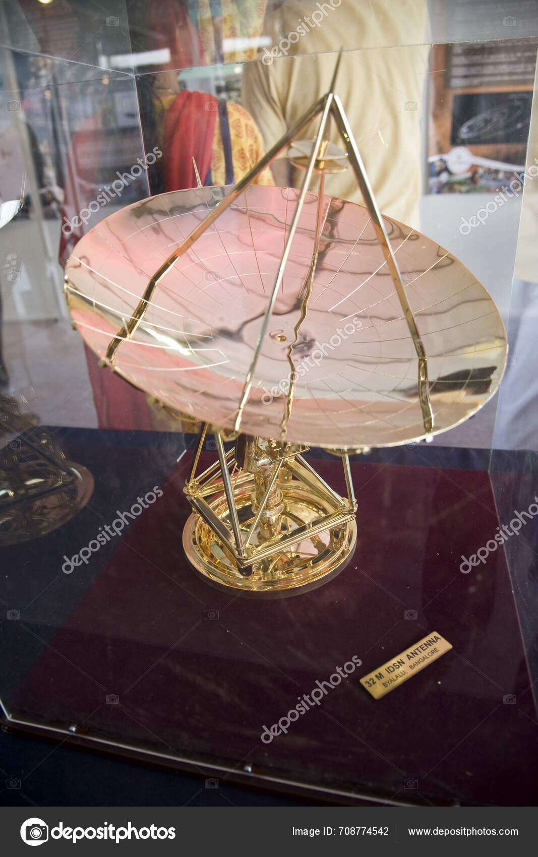 Isro Model Indigenously Built Antennae Mumbai Maharashtra India Asia ...