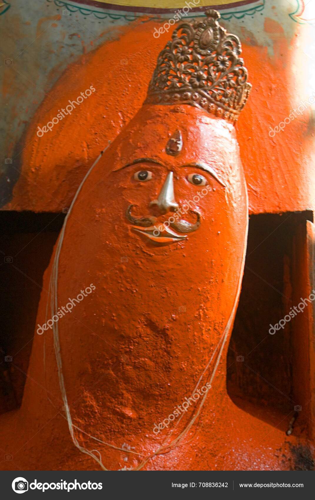 Statue God Odd Temple Dedicated Parasnath Parasnath Jharkhand India ...