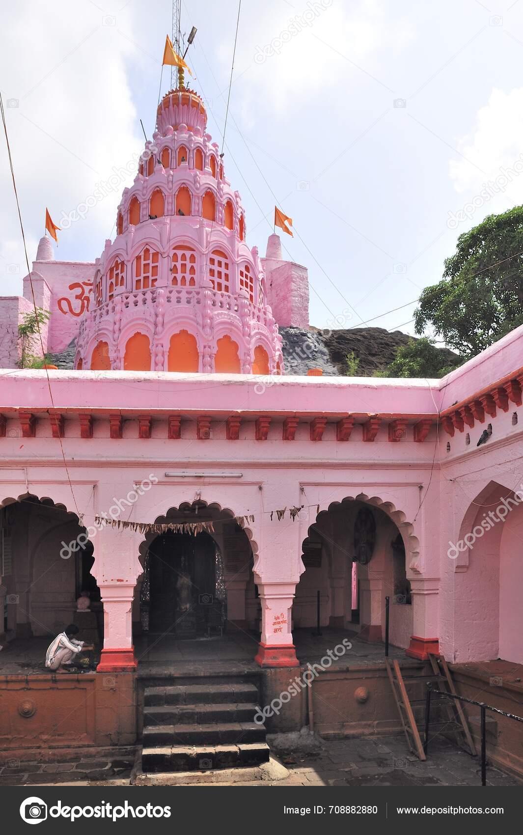 Matsyodari Devi Temple Ambad Jalna Maharashtra India Asia — Stock ...