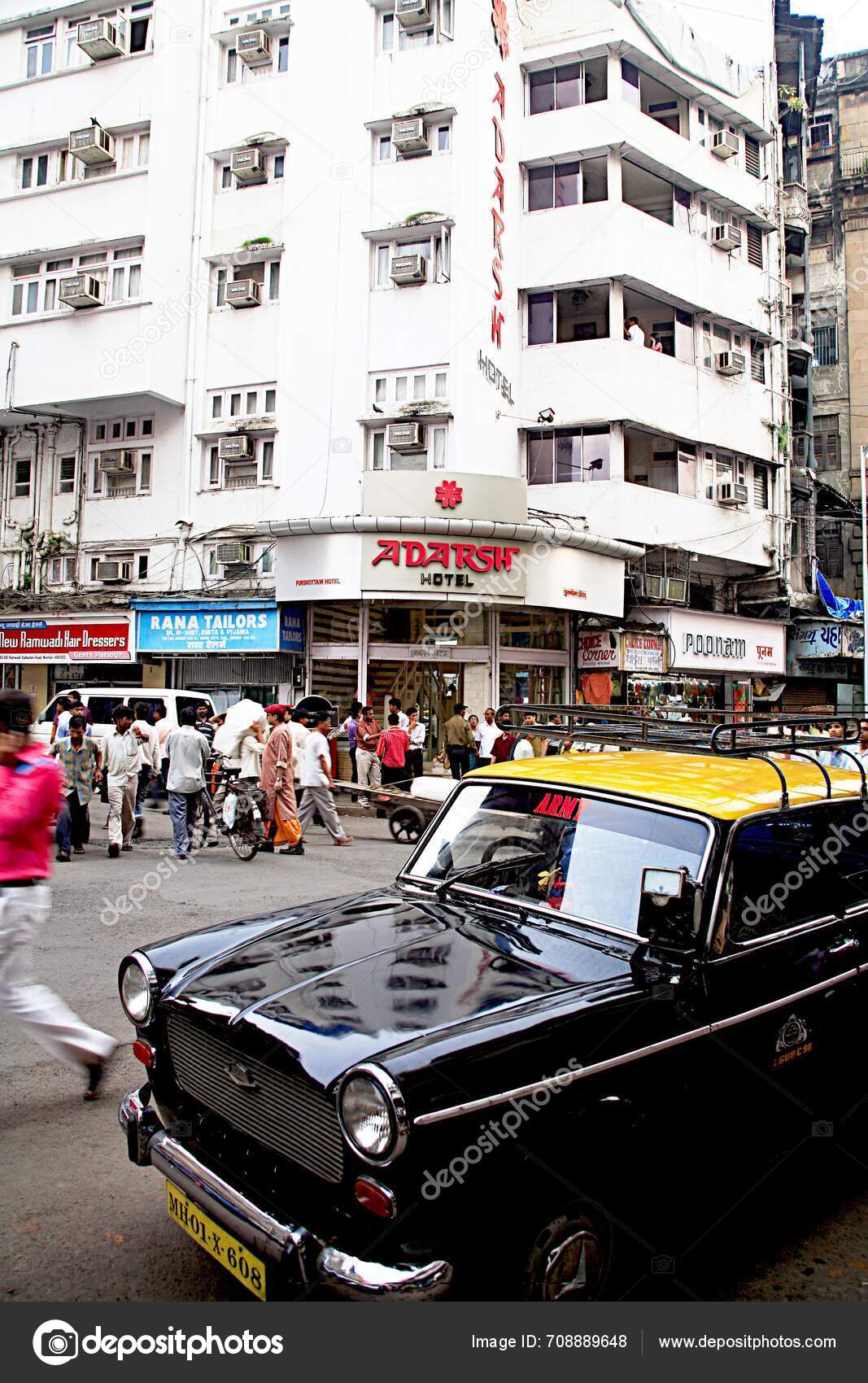 Old Building Adarsh Hotel Kalbadevi Road Marine Lines Bombay Mumbai ...
